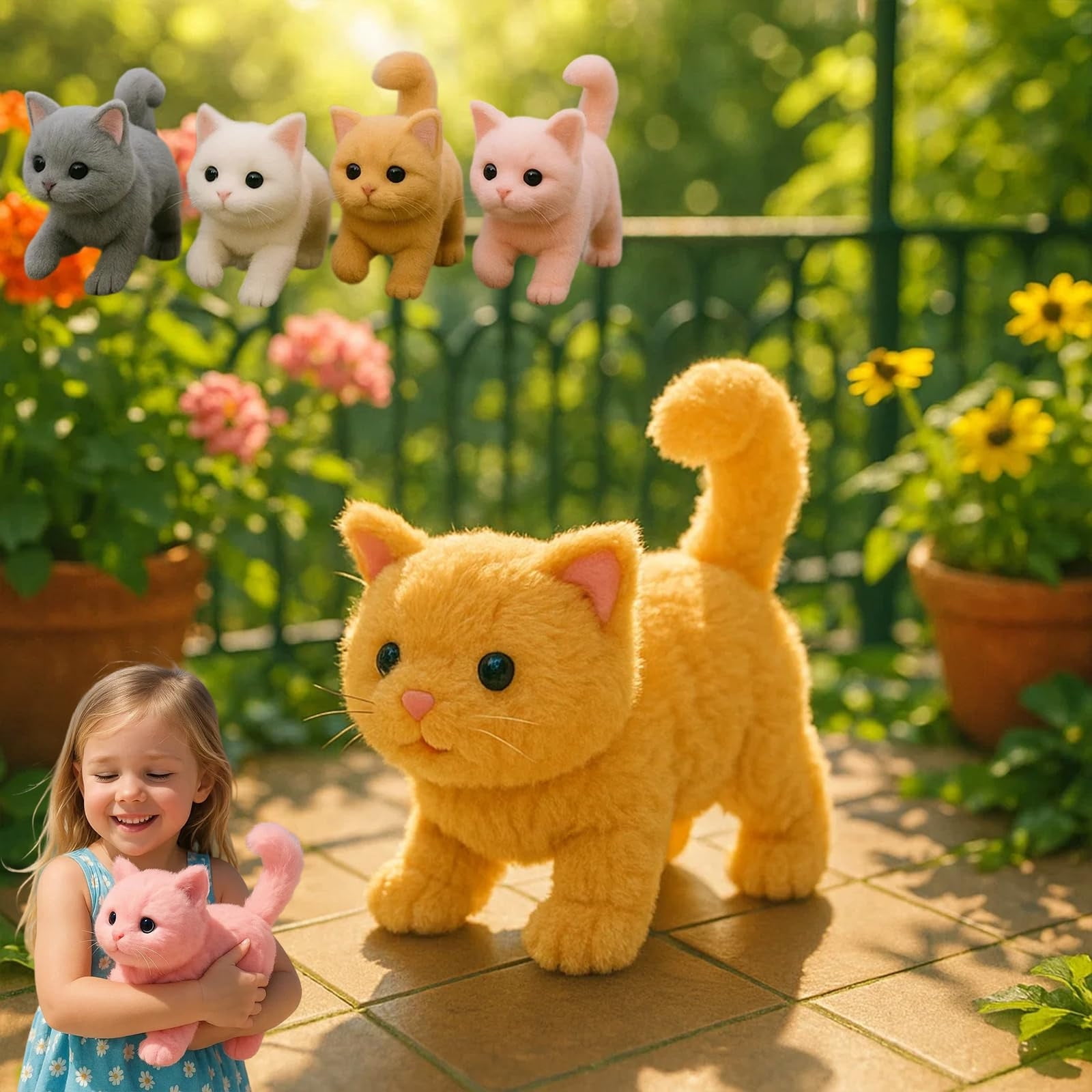 My Realistic Cat Toy-Bring Endless Joy and Warmth, Ai Interactive ...