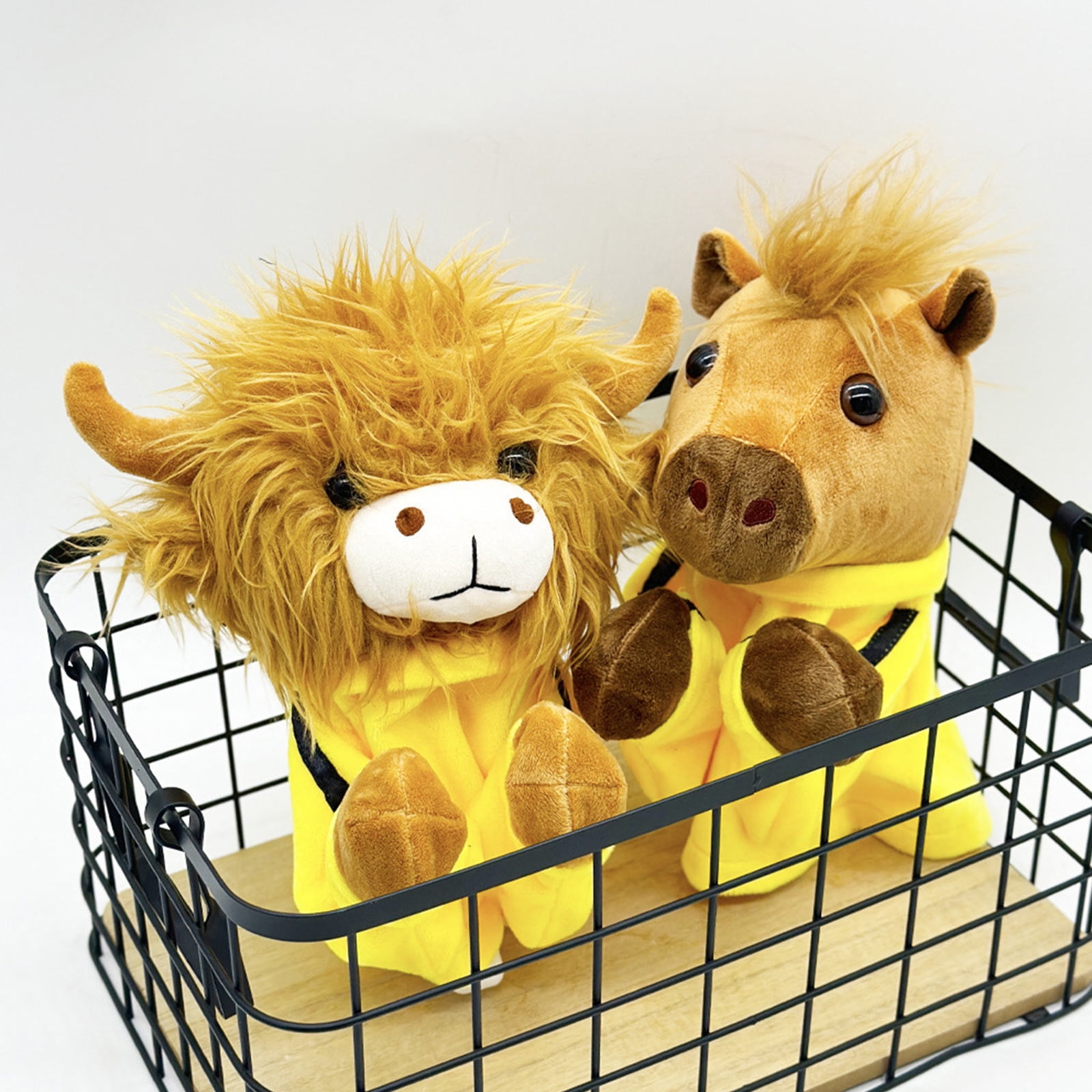 Realistic Cattle and Horse Boxing Hand Puppet Toy – Interactive Soft ...