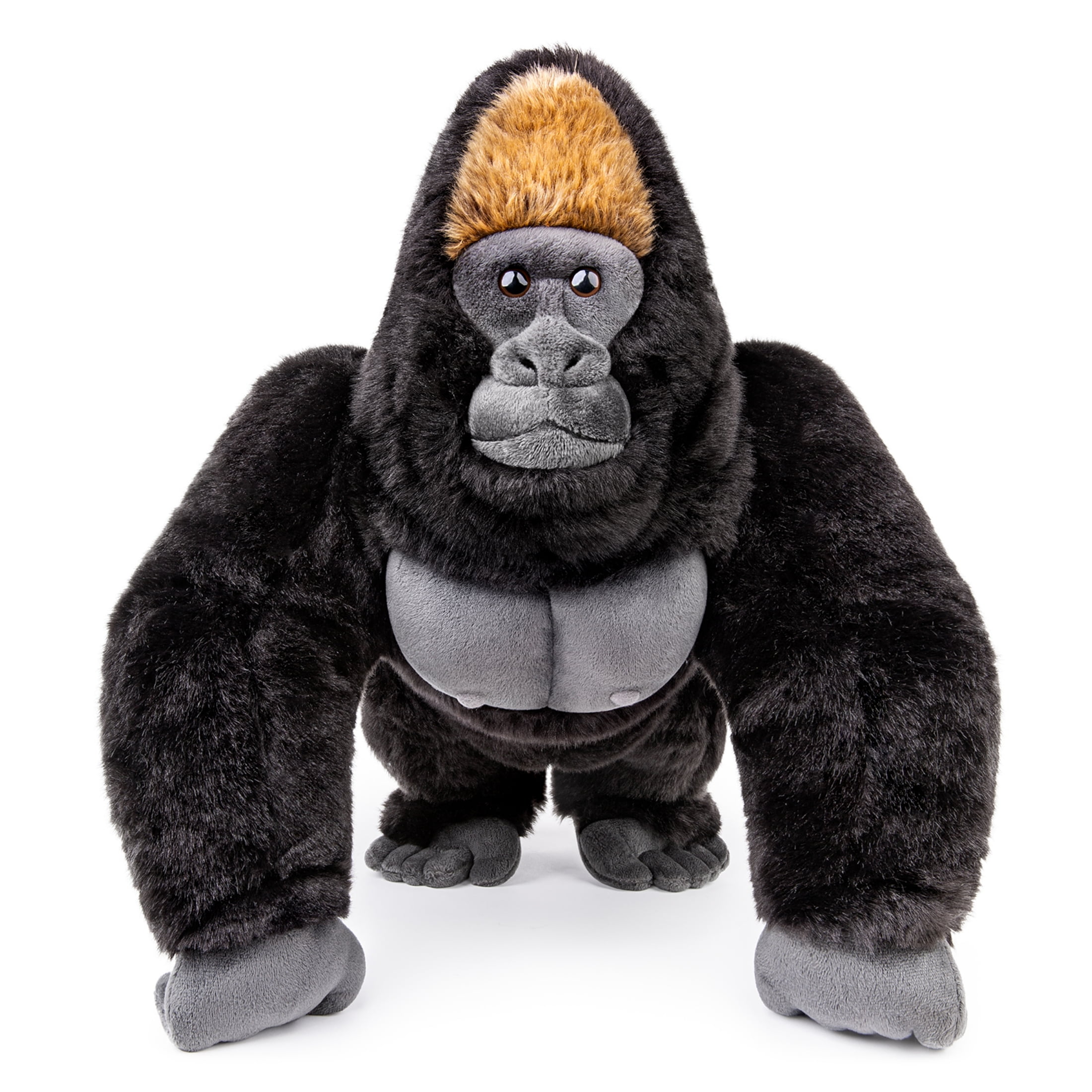 Realistic Chimpanzee Stuffed Animal,Soft Orangutan Plush Toy, Lifelike ...