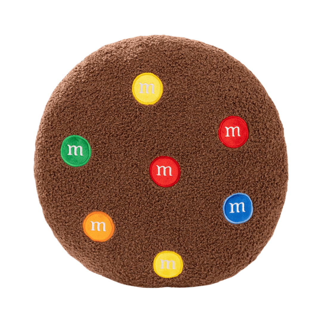 Realistic Chocolate Biscuit Plush Toy Pillow - Creative Round Cookie ...