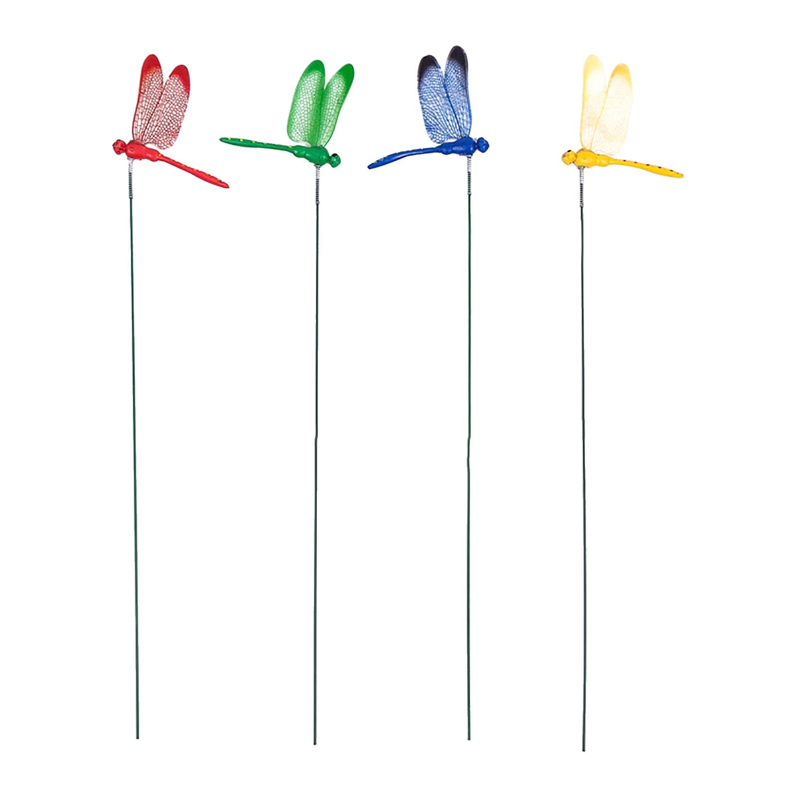 Realistic Colorful Garden Stake Decoration Flexible PVC Bird Pole for ...