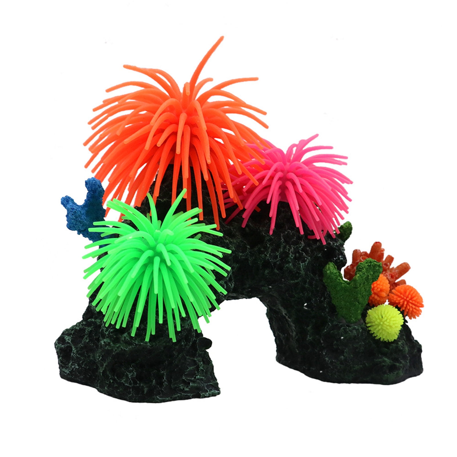 Realistic Corals Reef Aquariums Decoration Resins Fish Tanks Ornament ...