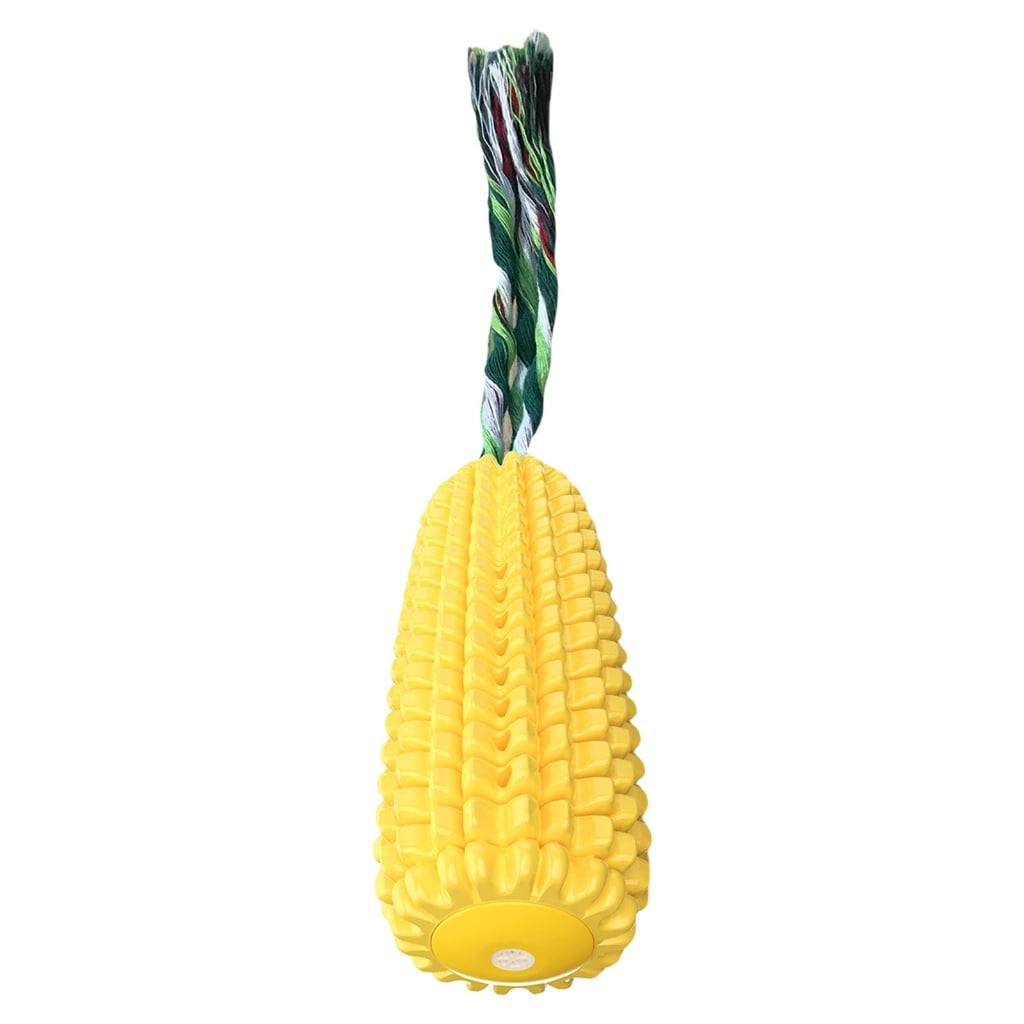 Realistic Corn Dog Chew Toy Chewing Teeth Activity Mental Toy For Small ...