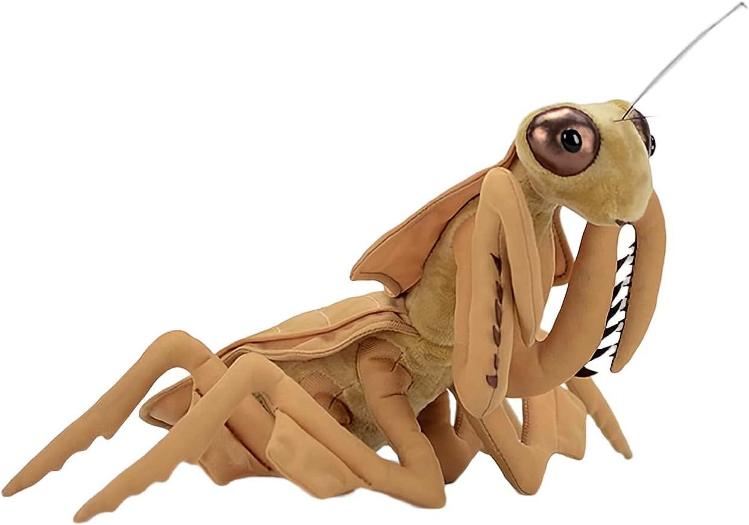 Realistic Dead Leaf Mantis Stuffed Animal Plush Toy, Lifelike Mantis ...