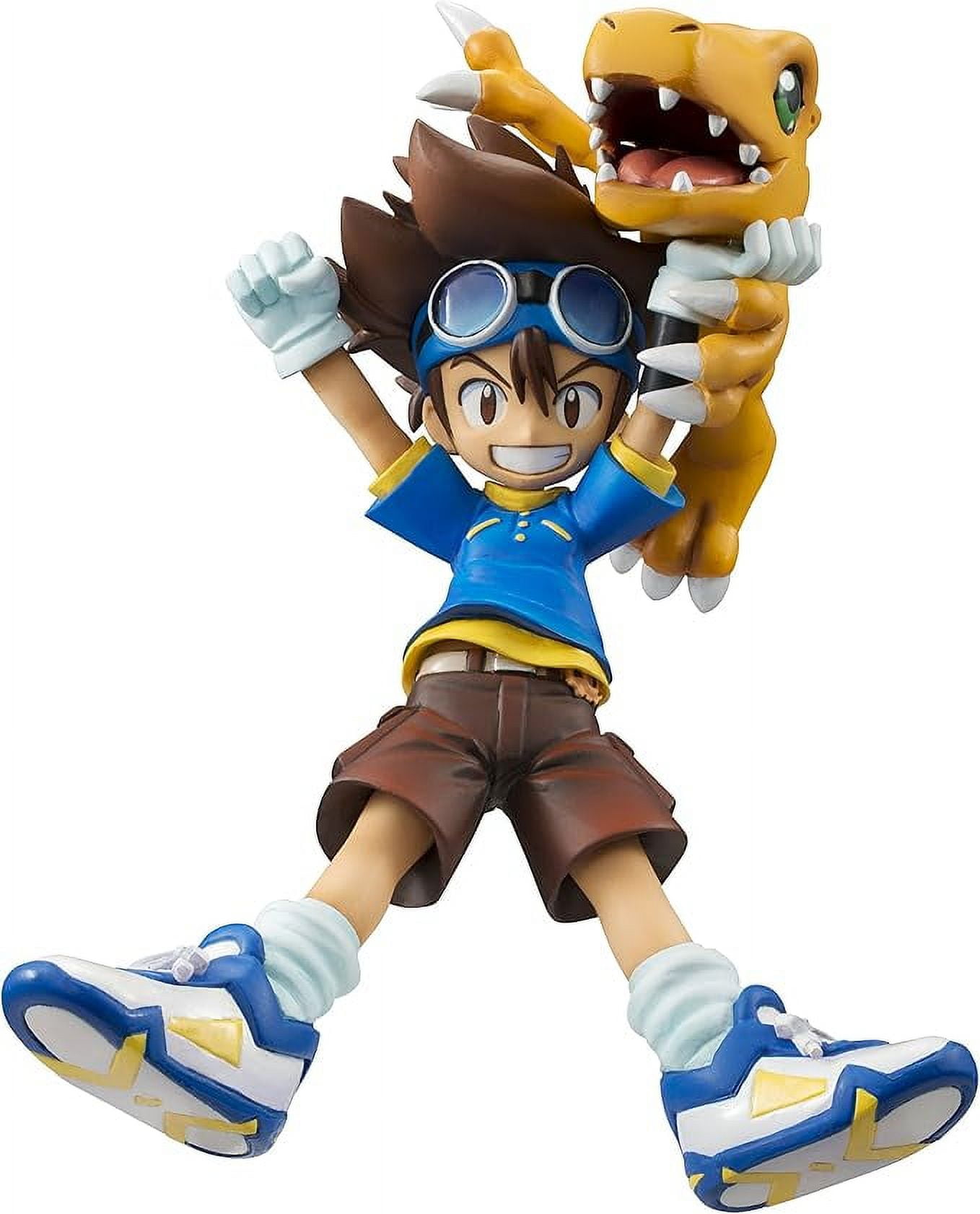 Realistic Digimon Adventure: Taichi Yagami & Agumon GEM PVC Figure ...