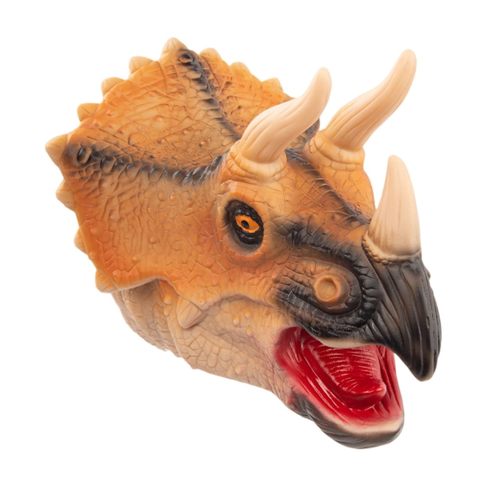 Realistic Dinosaur Hand Puppet Set - Soft Rubber Dinosaur Puppets for ...