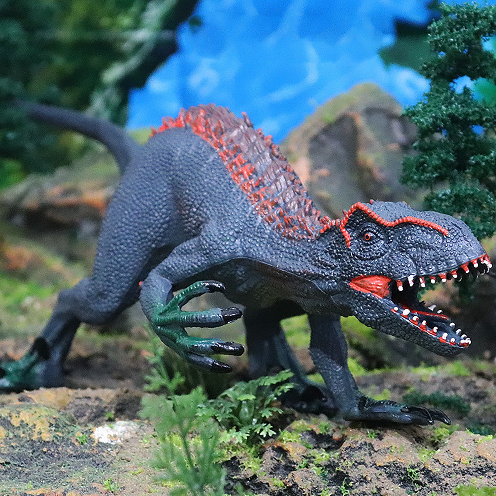 Realistic Dinosaur Model Lifelike Indominus Dinosaurs Figure Playset ...
