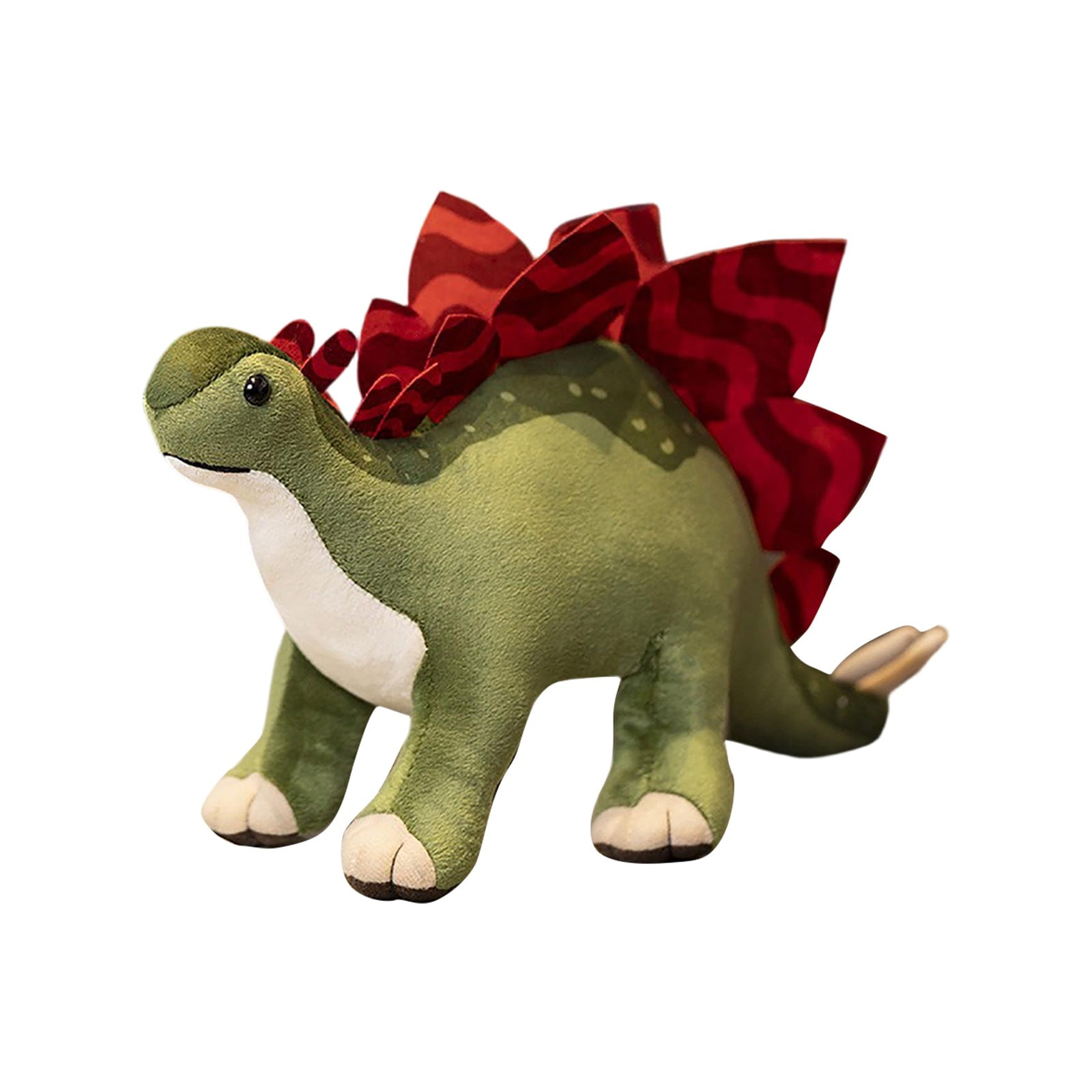 Realistic Dinosaur Plush Toy Stuffed Animal, Cute Cartoon Dino Doll ...