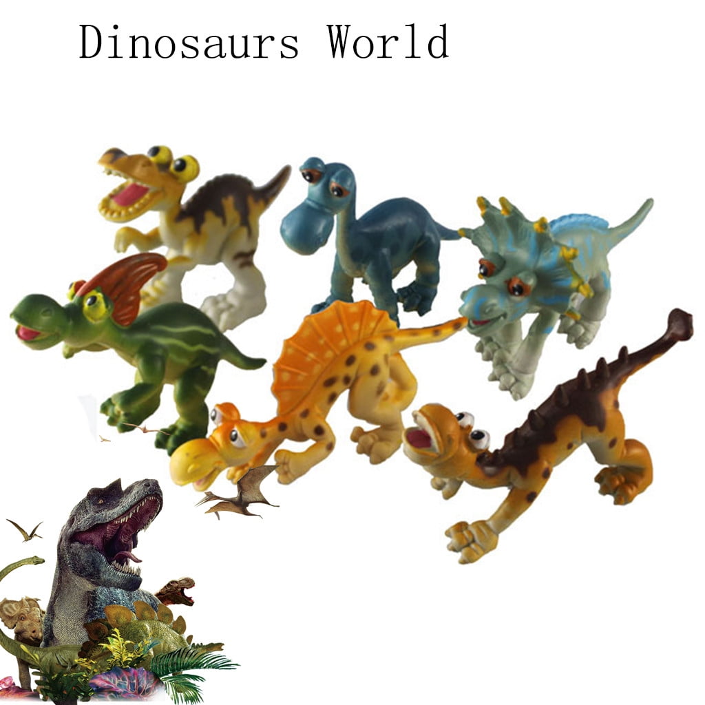 Realistic Dinosaurs Set 6 Large Big Assorted Big Dinosaur Figures for ...