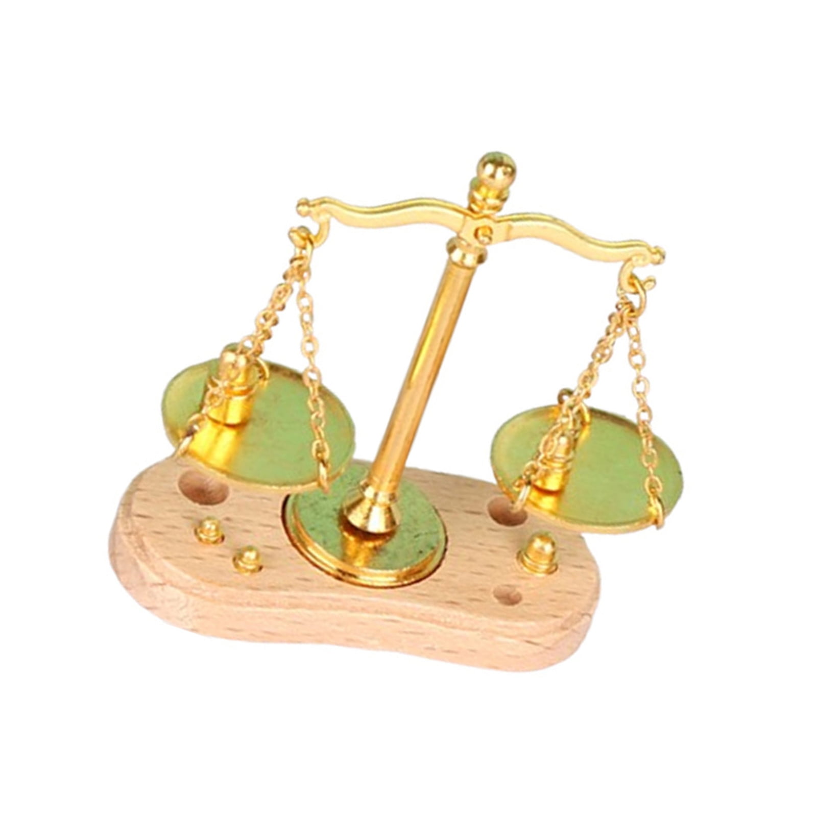 Realistic Doll House Accessory Miniature Balance Scale 1/12 Nostalgic ...