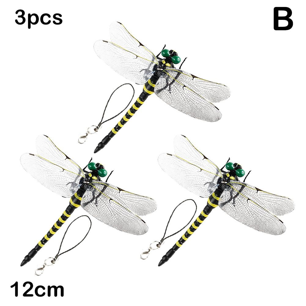 Realistic Dragonfly Model - Insect Repellent, PVC Crafted, 12CM ...