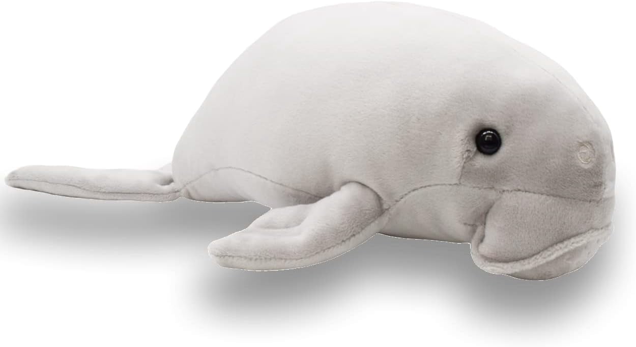 Realistic Dugong Stuffed Animal Plush Toy, Lifelike Animal Plushies ...