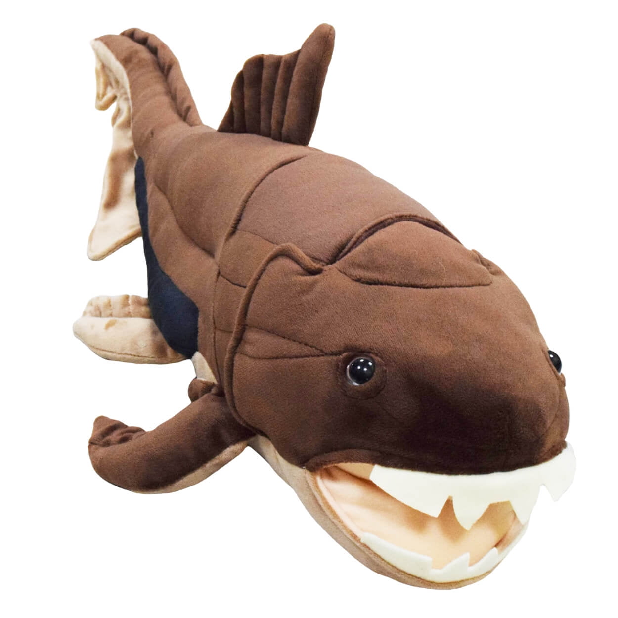 Realistic Dunkleosteus Fish Stuffed Animal Plush Toy, Lifelike ...