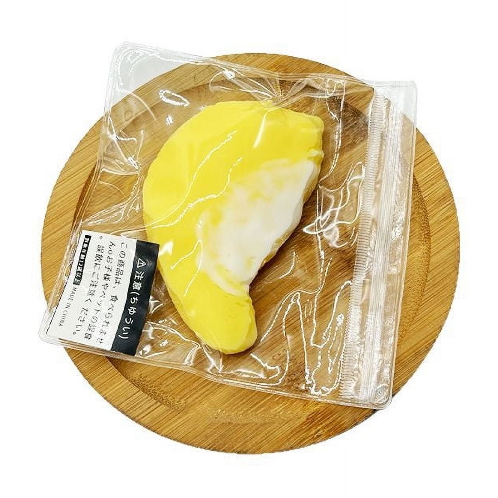 Realistic Durian Fruit Flesh Sensory Stress Relief Squish Gel Fake ...