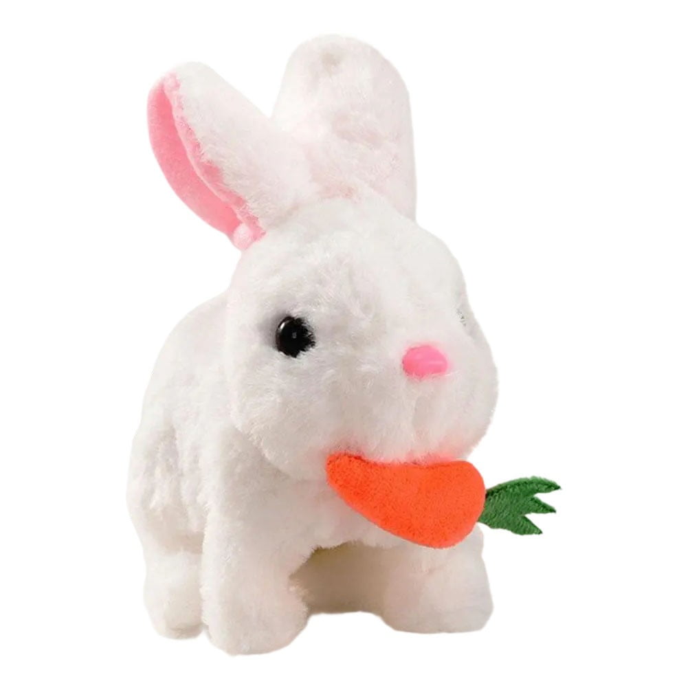 Realistic Easter Bunny Toy: Plush Rabbit with Sounds & Lively Movements ...