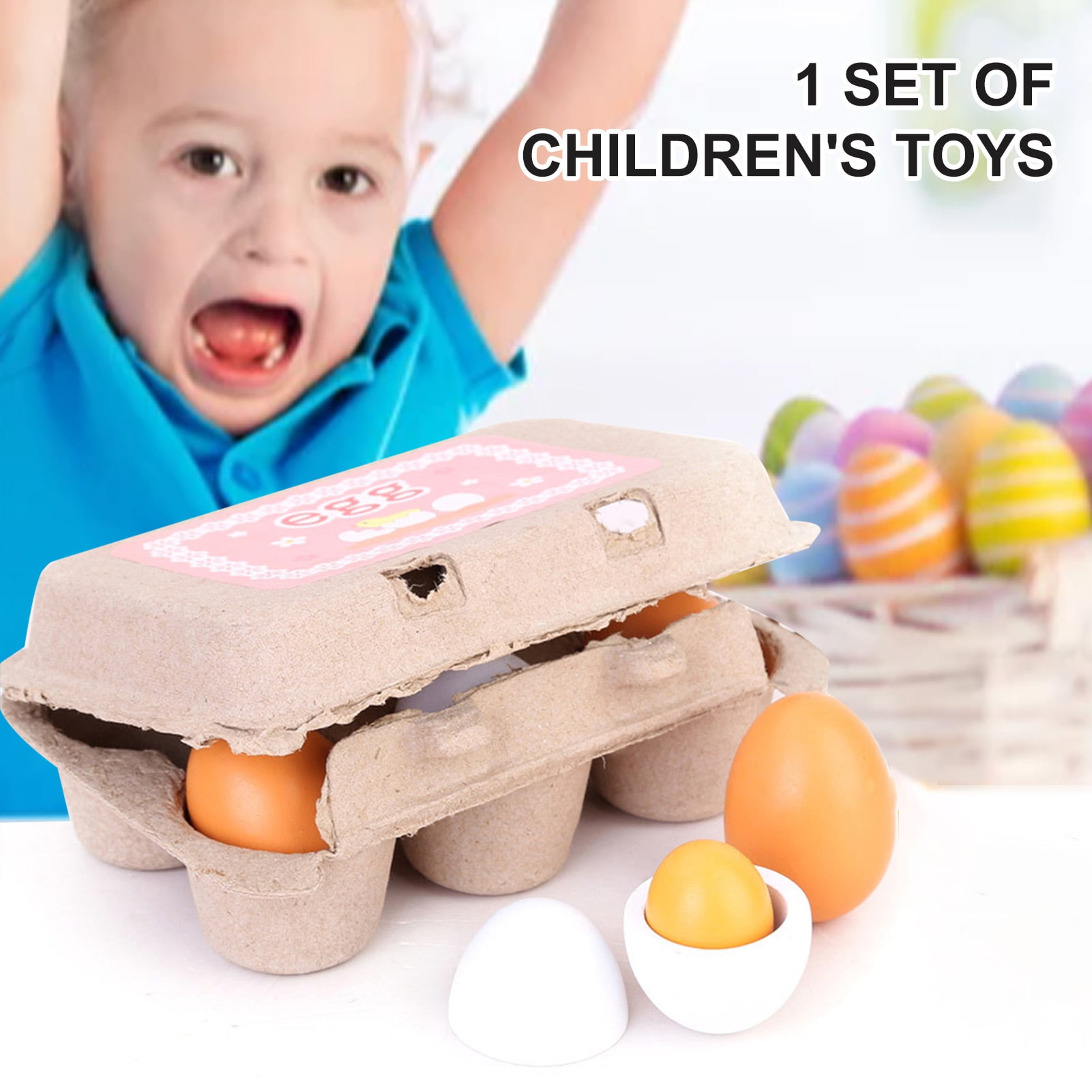 Realistic Egg Chef Toy Set for Kids - Enhances Concentration ...