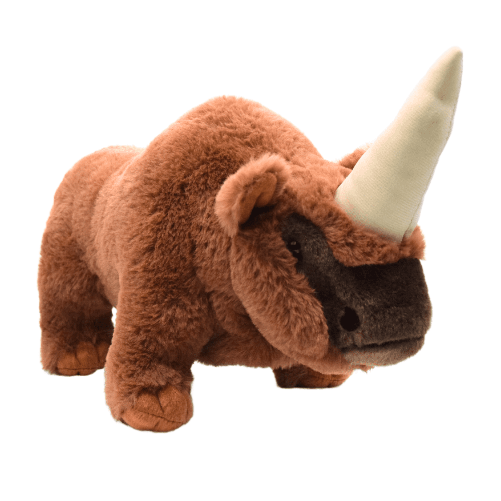 Realistic Elasmotherium Stuffed Animal Plush Toy, Lifelike Animal ...
