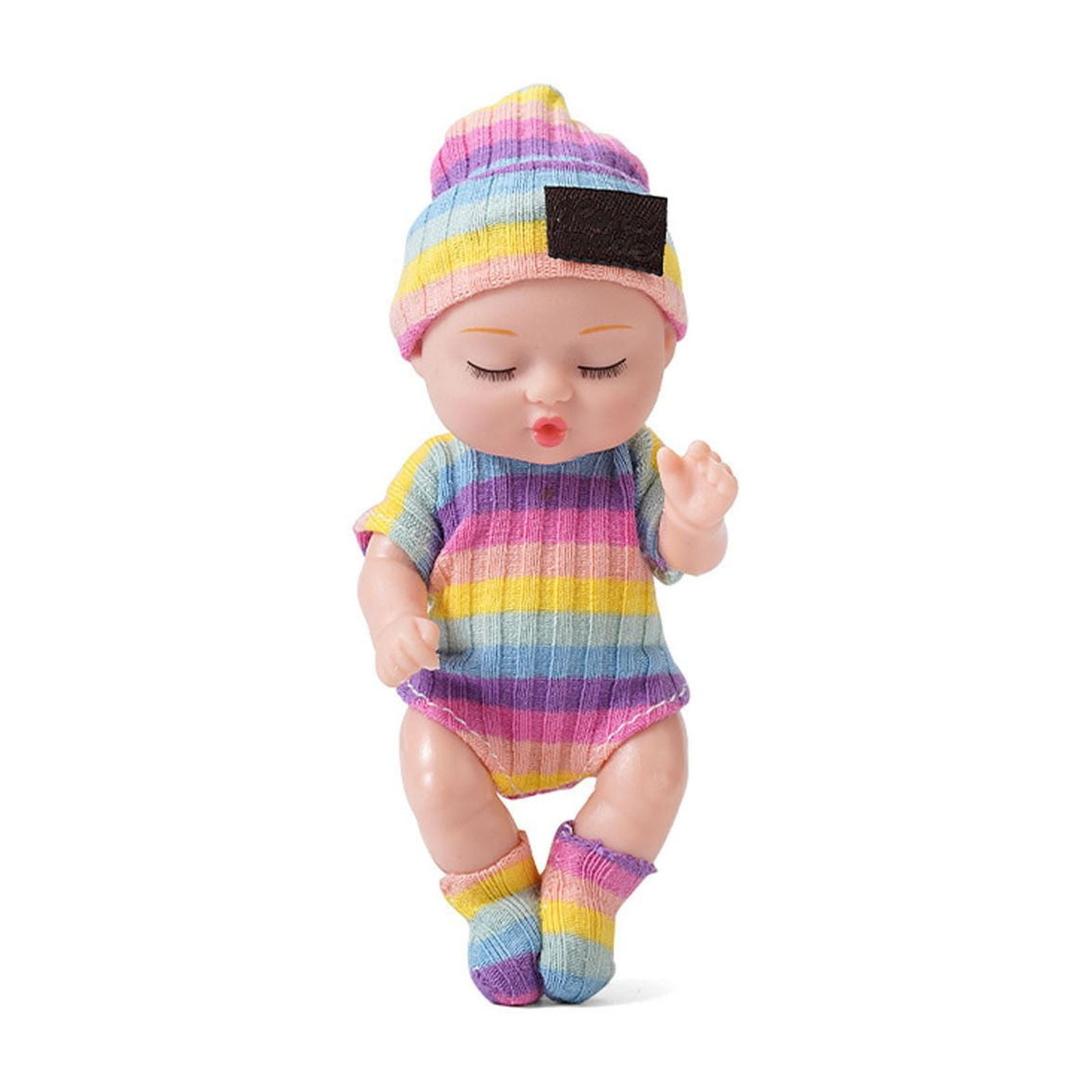 Realistic Elastomer Kids Doll Miniature Figure Weighted Body Safe Material Soft Touch Handmade ...