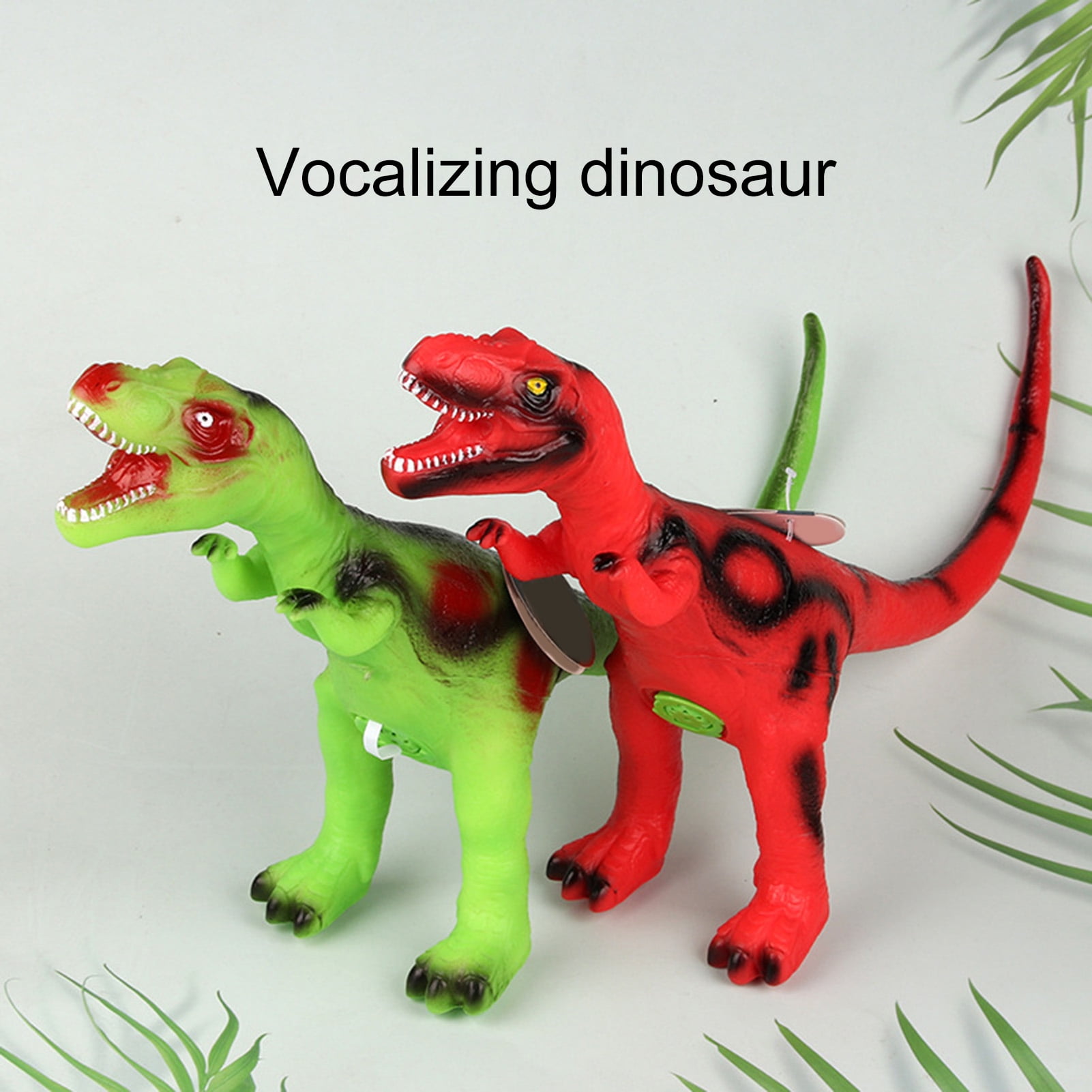 Realistic Electric Dinosaur Toy with Sound for Kids - Battery Operated ...