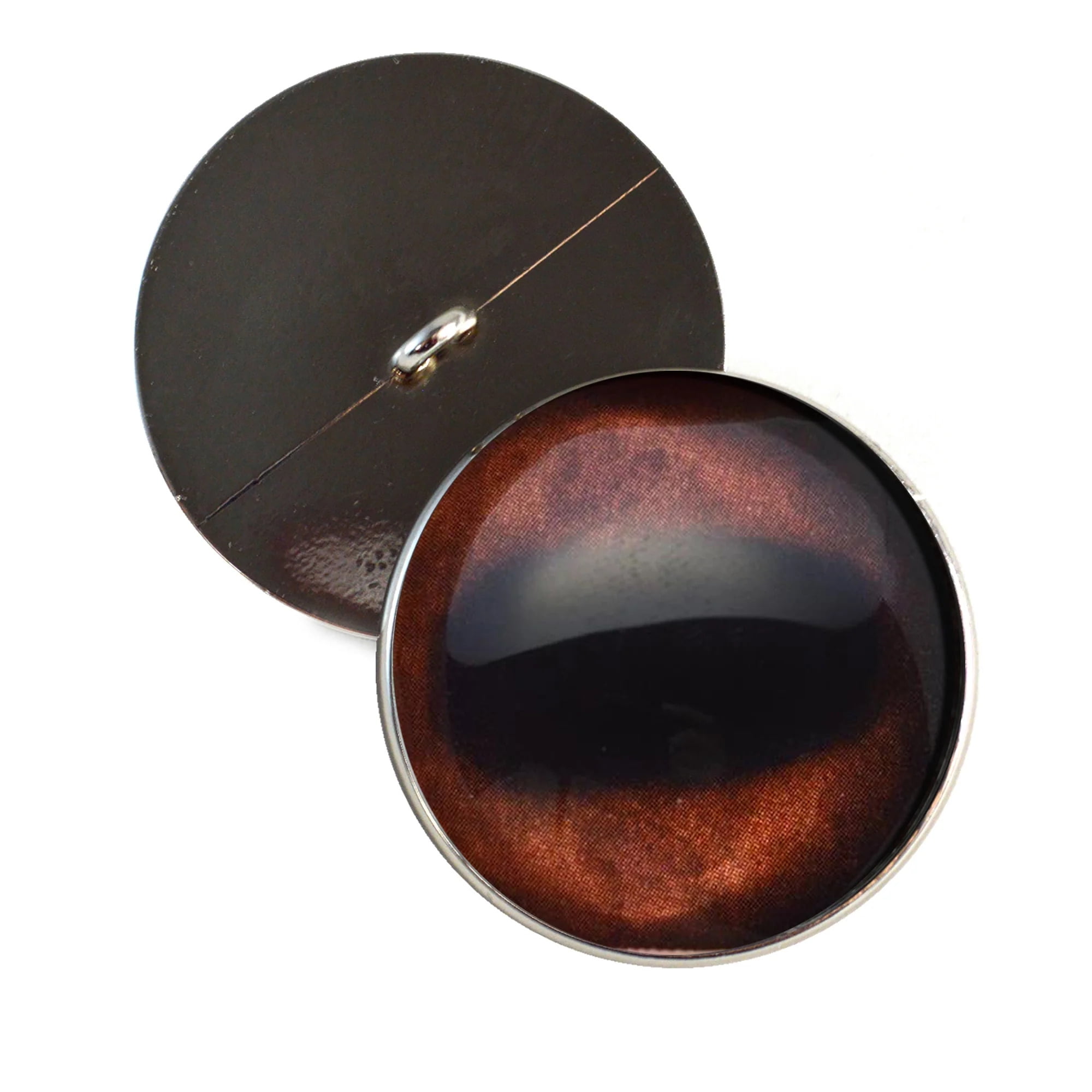 Realistic Elk Sew-On Button Glass Eyes - Walmart.com
