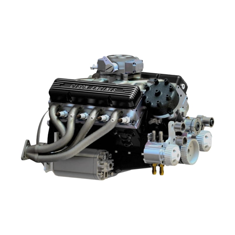 Realistic Engine Model Figurine For Adult Kids Miniature Gasolene Motor ...