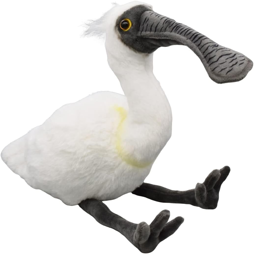 Realistic Eurasian Spoonbill Stuffed Animal Plush Toy, Lifelike Animal ...