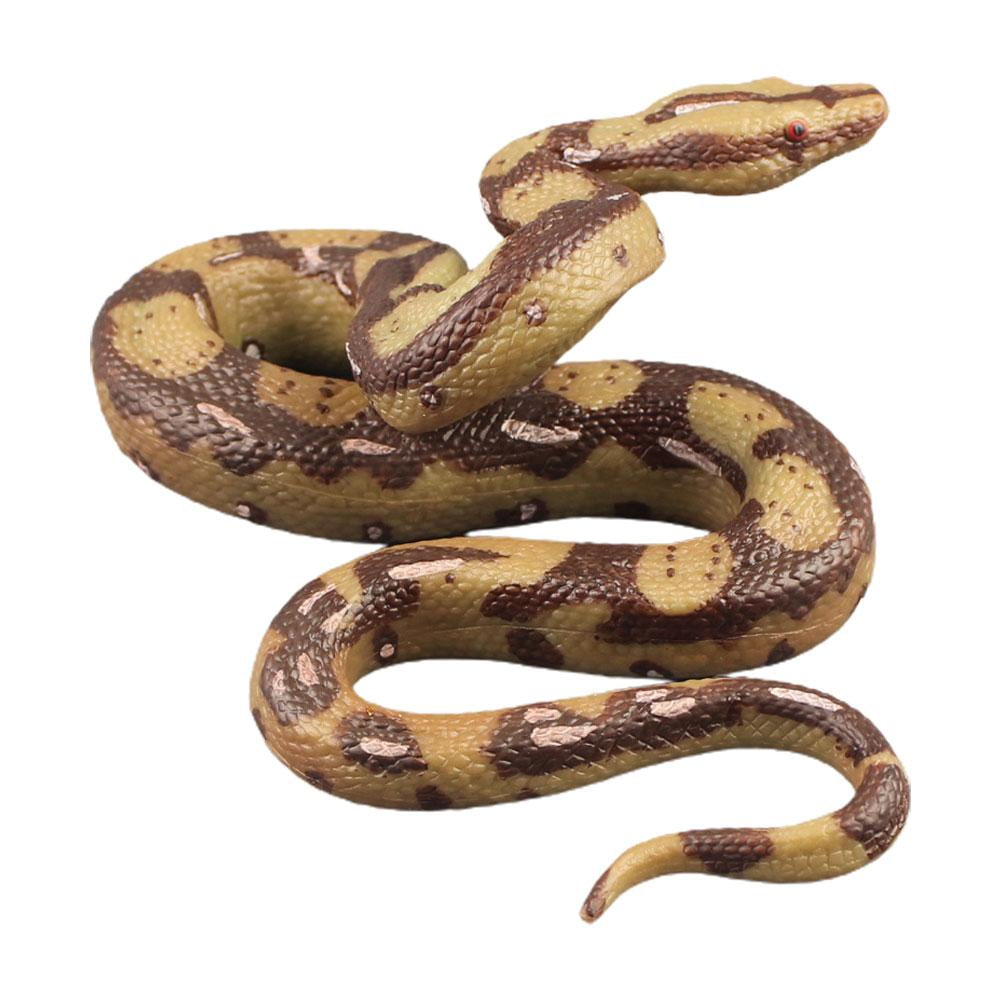 Realistic Fake Big Rubber Snake Lifelike Scary Prank Prop Party Joke ...