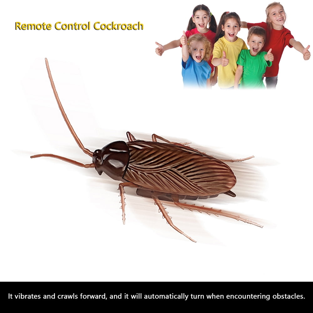 Realistic Fake Cockroach Rc Toy Prank Insects Roach Gift For Kids ...