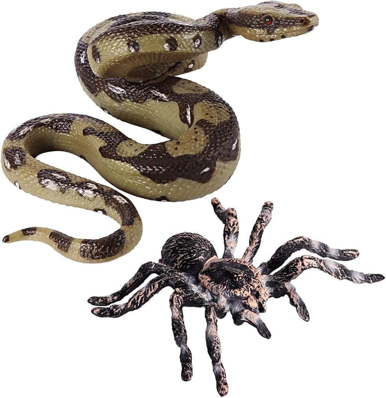 Realistic Fake Snake & Fake Spider, Prank Stuff - Fake Insects That ...