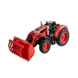 Realistic Farm Inertial Farm Tractor Toy - Realistic Harvester with ...