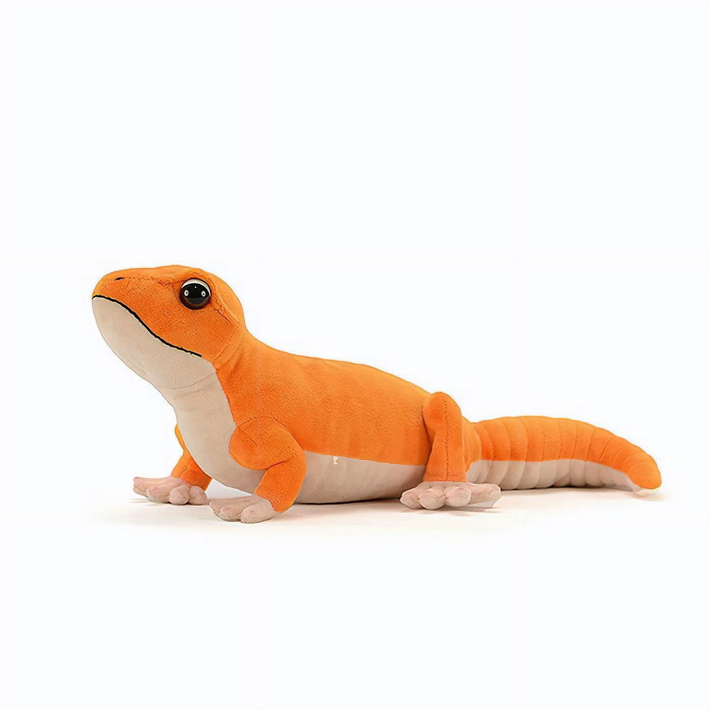 Realistic Fat Tail Gecko Stuffed Animal Plush Toy, Lifelike Animal ...