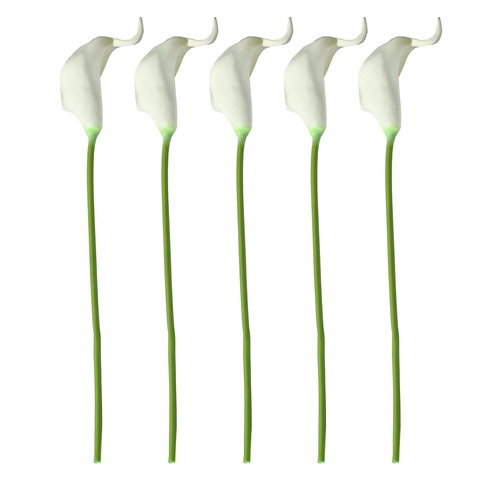 Realistic Floral Bouquet - Silk Petals, Bendable Stems, Adjustable Length, for Wedding/Home ...