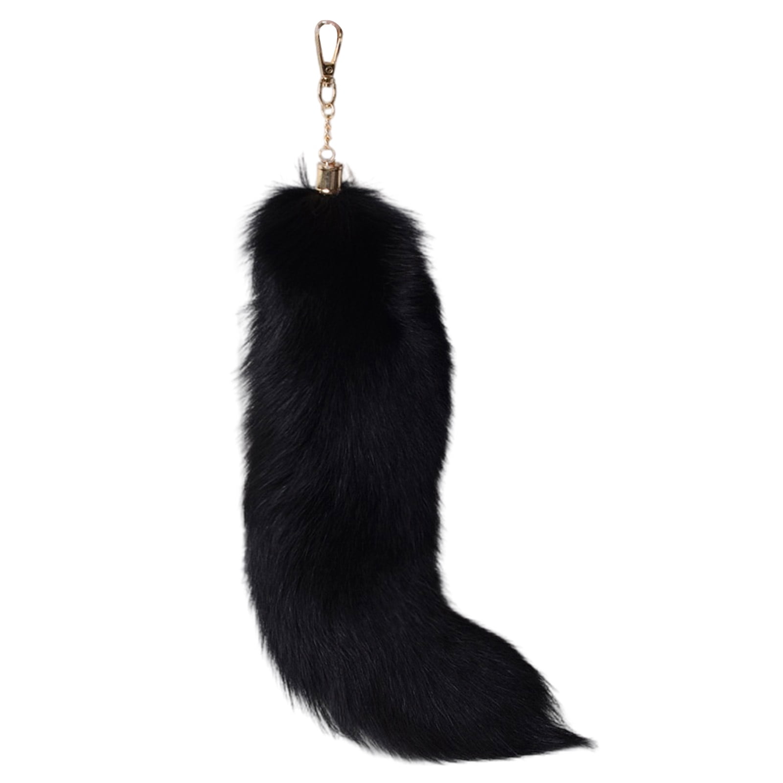Realistic Faux Foxes Tail Key Rings Keychain Pendant Individualized ...