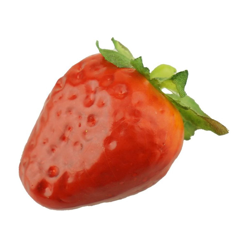 Realistic Faux Strawberry Decoration, 2-Inch - Walmart.com