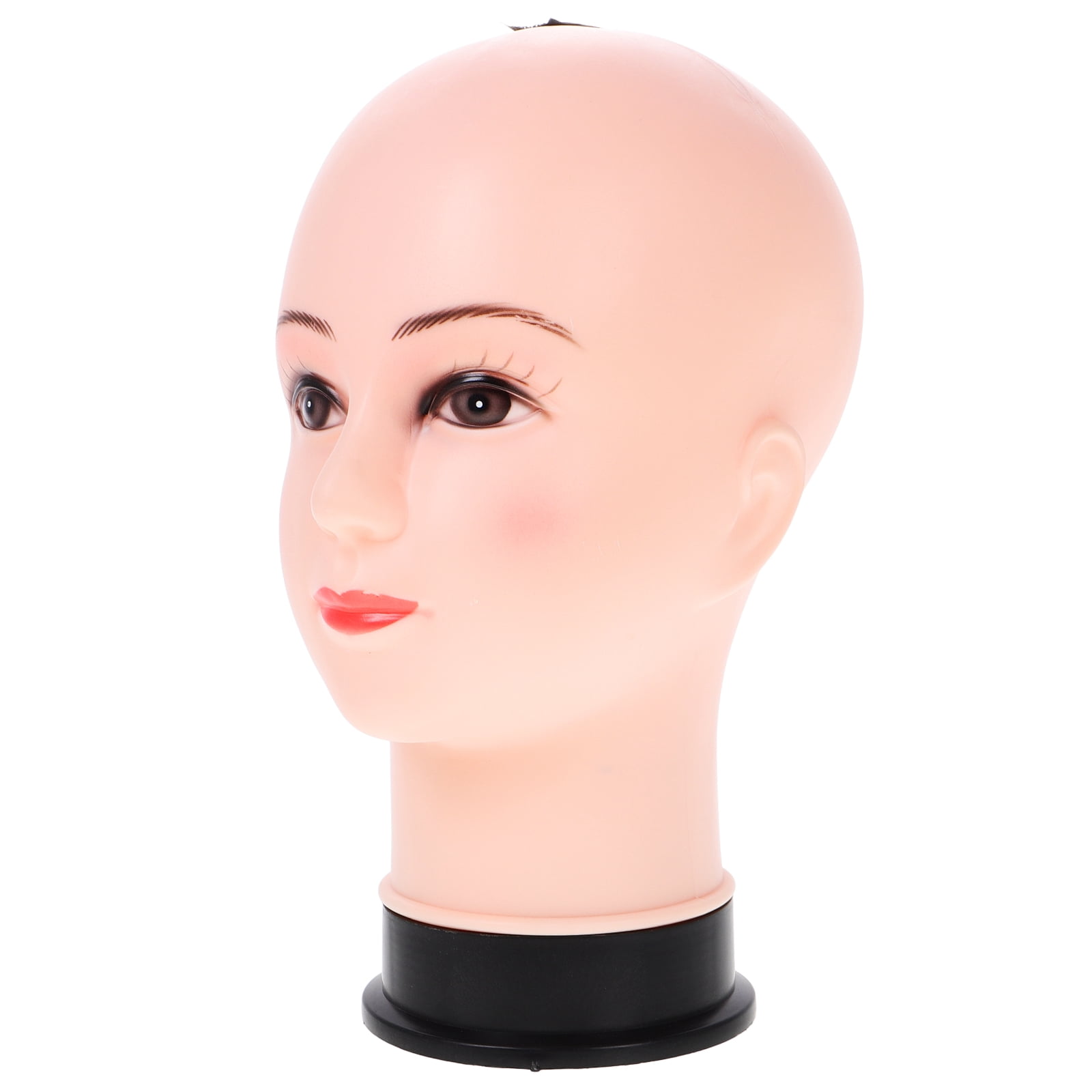 Realistic Plastic Mannequin Head for Barber Use Beige Multi Functional ...