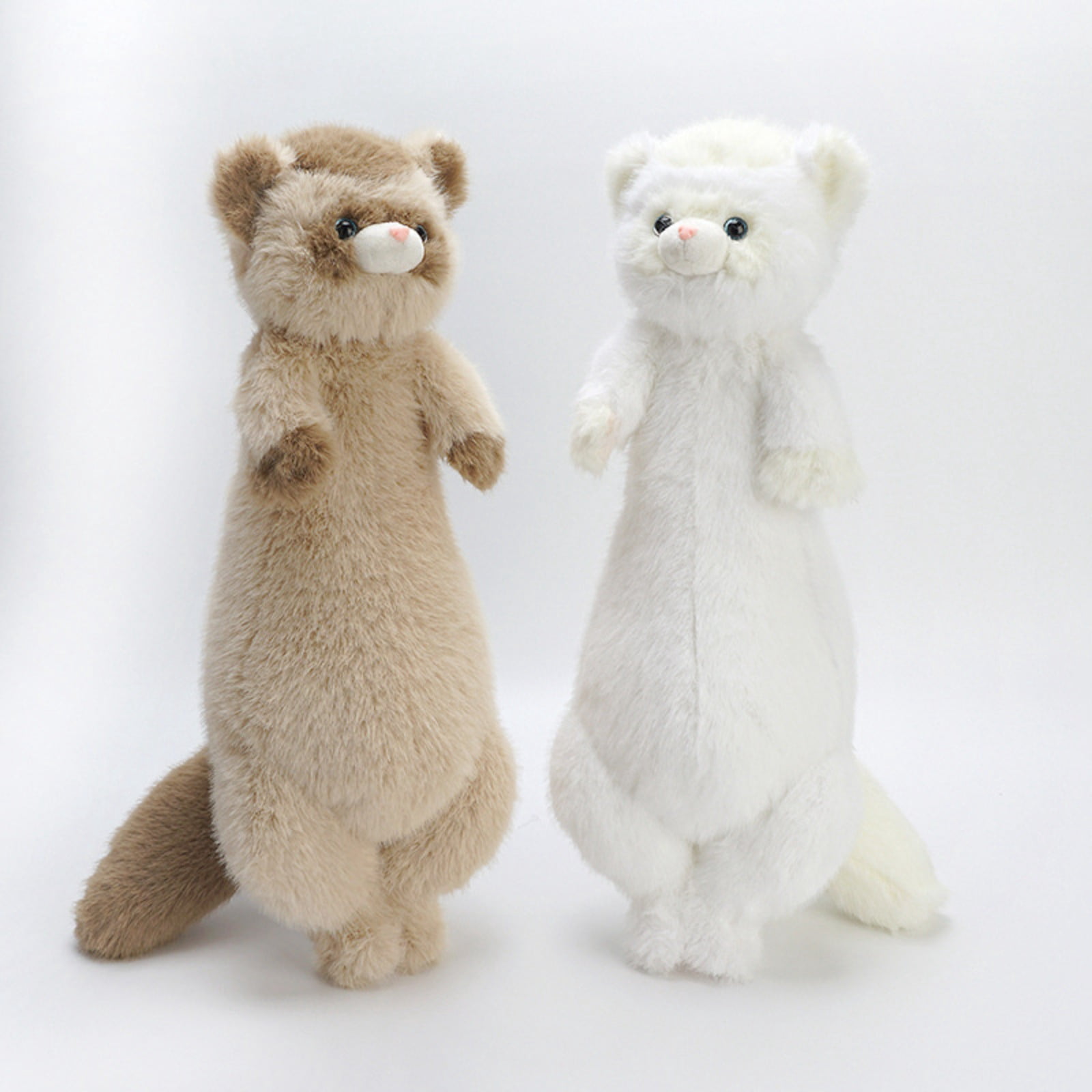 Realistic Ferret Plush Toy Soft Stuffed Ferret Animal Plush Doll Cute ...