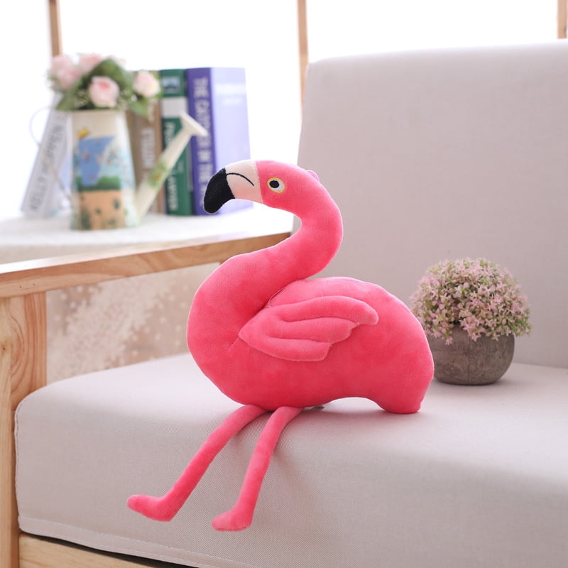 Realistic Flamingo Plush Toy Soft Plush Stuffed Animal Flamingo Pillow ...