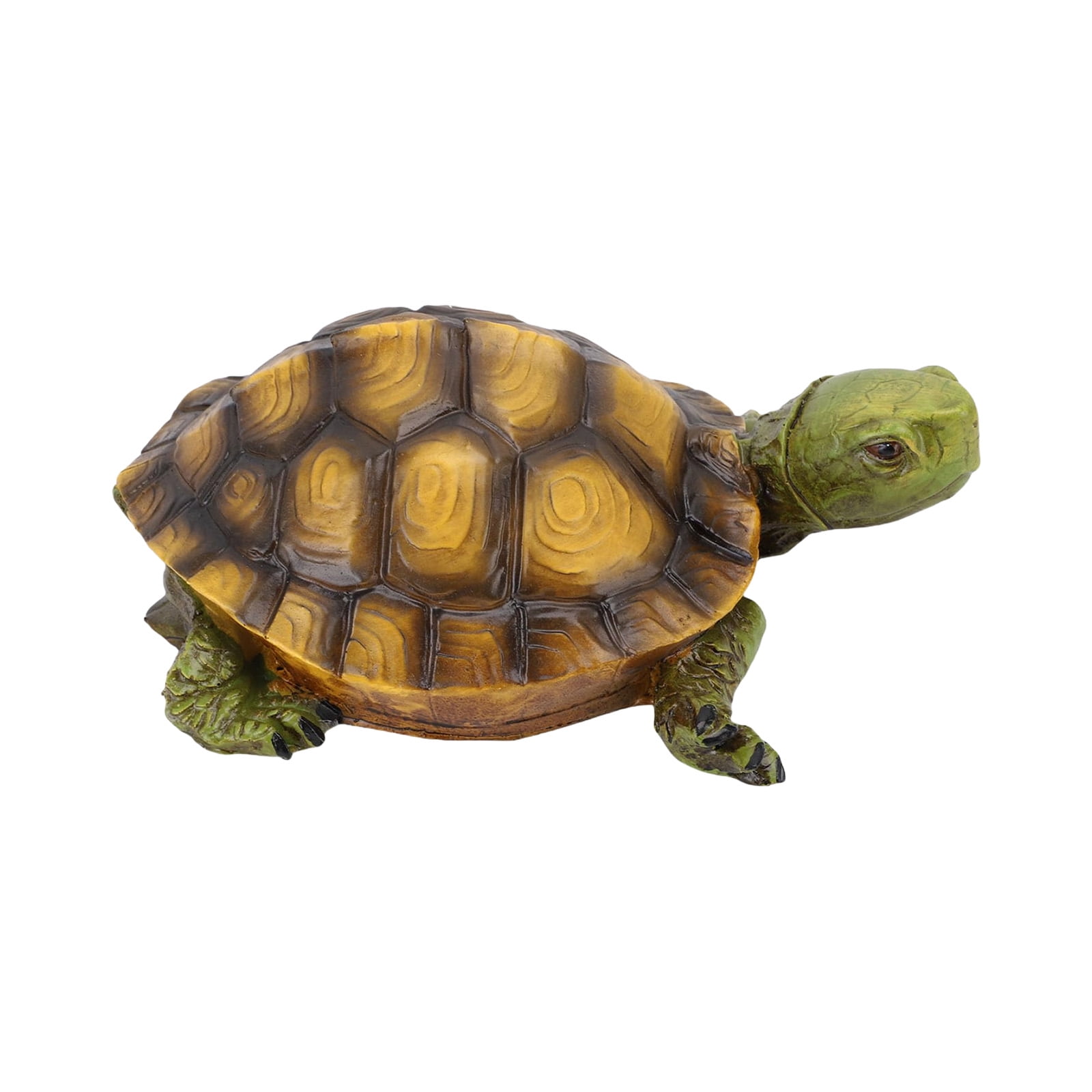 Realistic Floating Turtle Figurine - Decorative Resin Pond Statue for ...