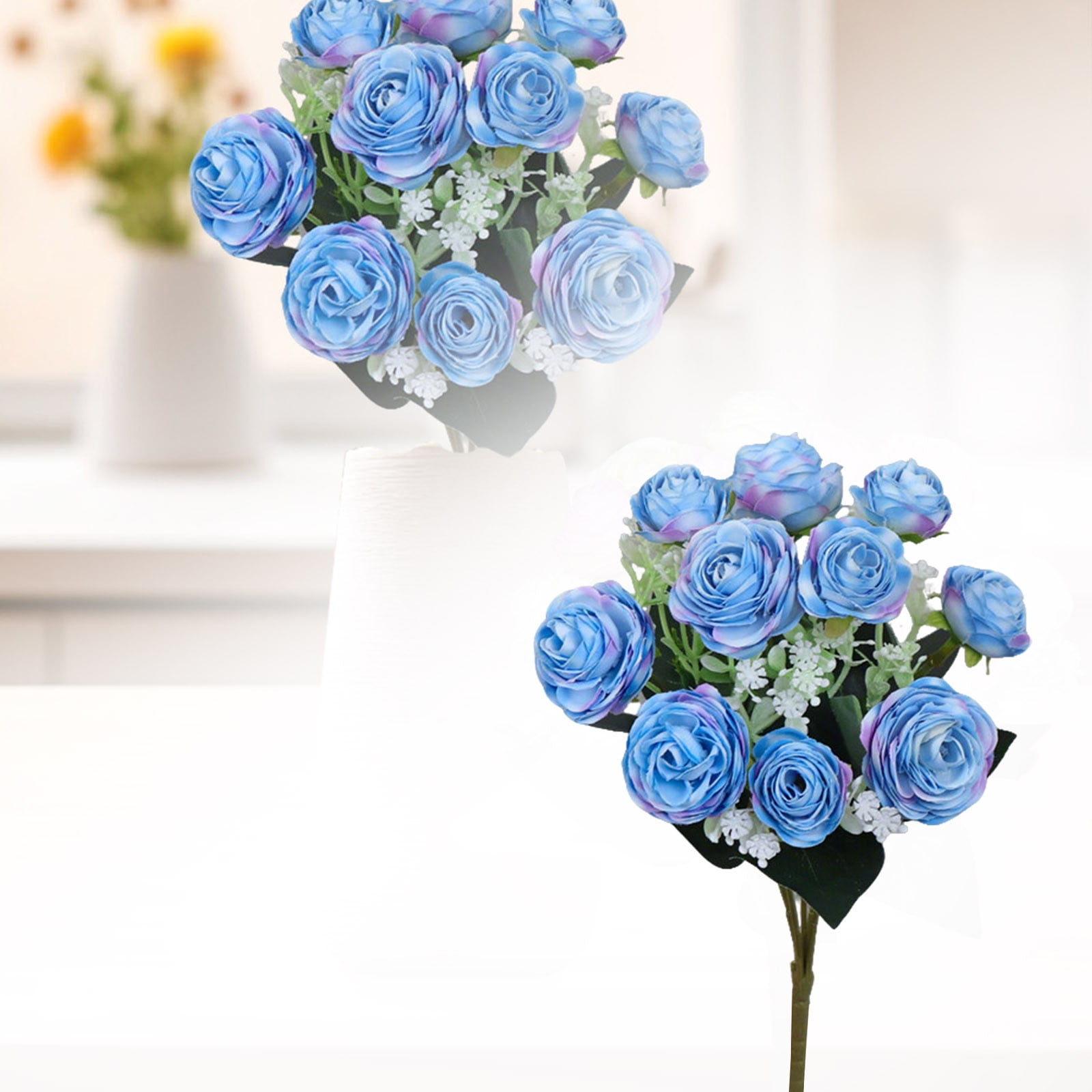 Realistic Flower Bouquet - Lifelike, Durable, for Home, Wedding and ...