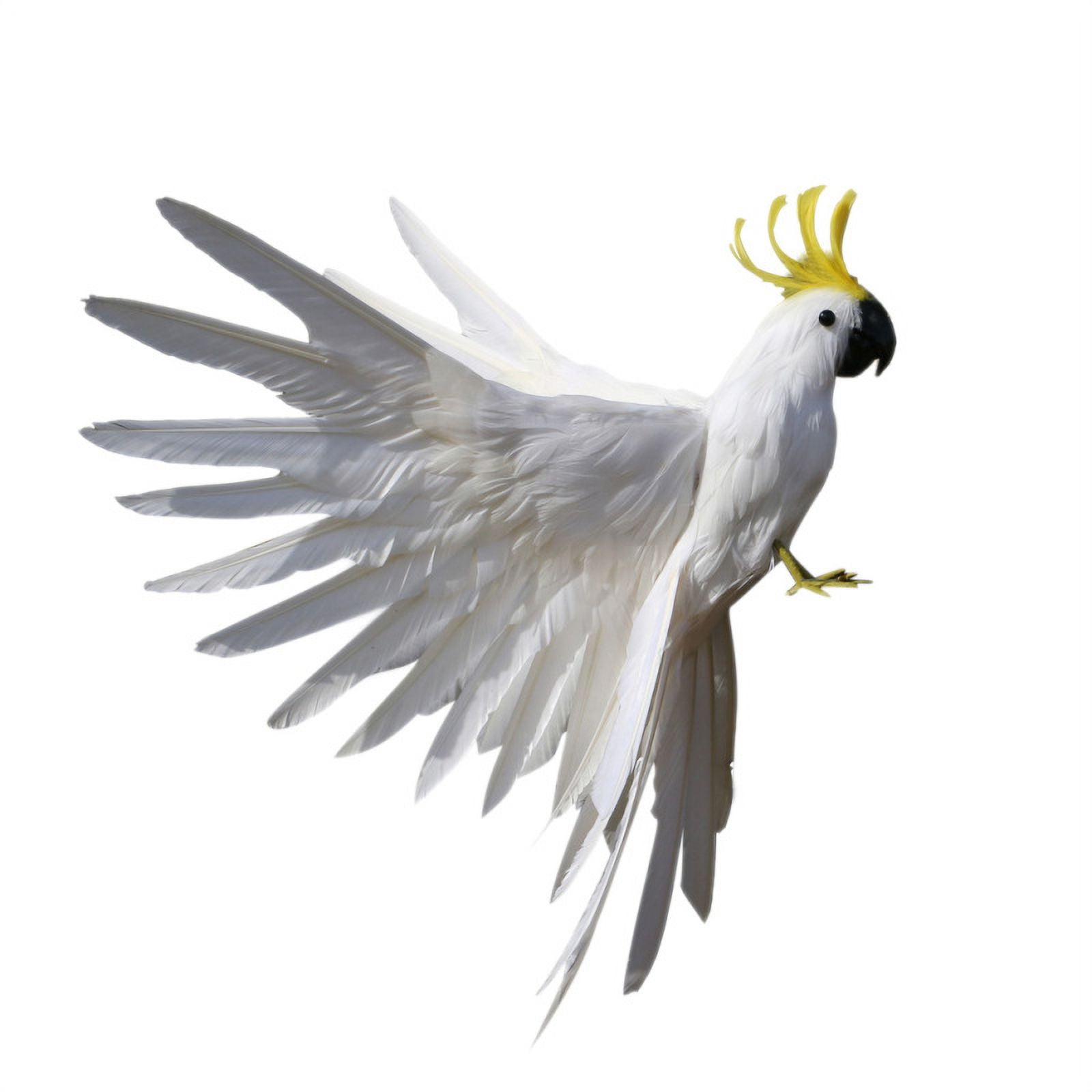 Realistic Flying Bird Artificial Parrot Home Office Decor Desk Decor ...