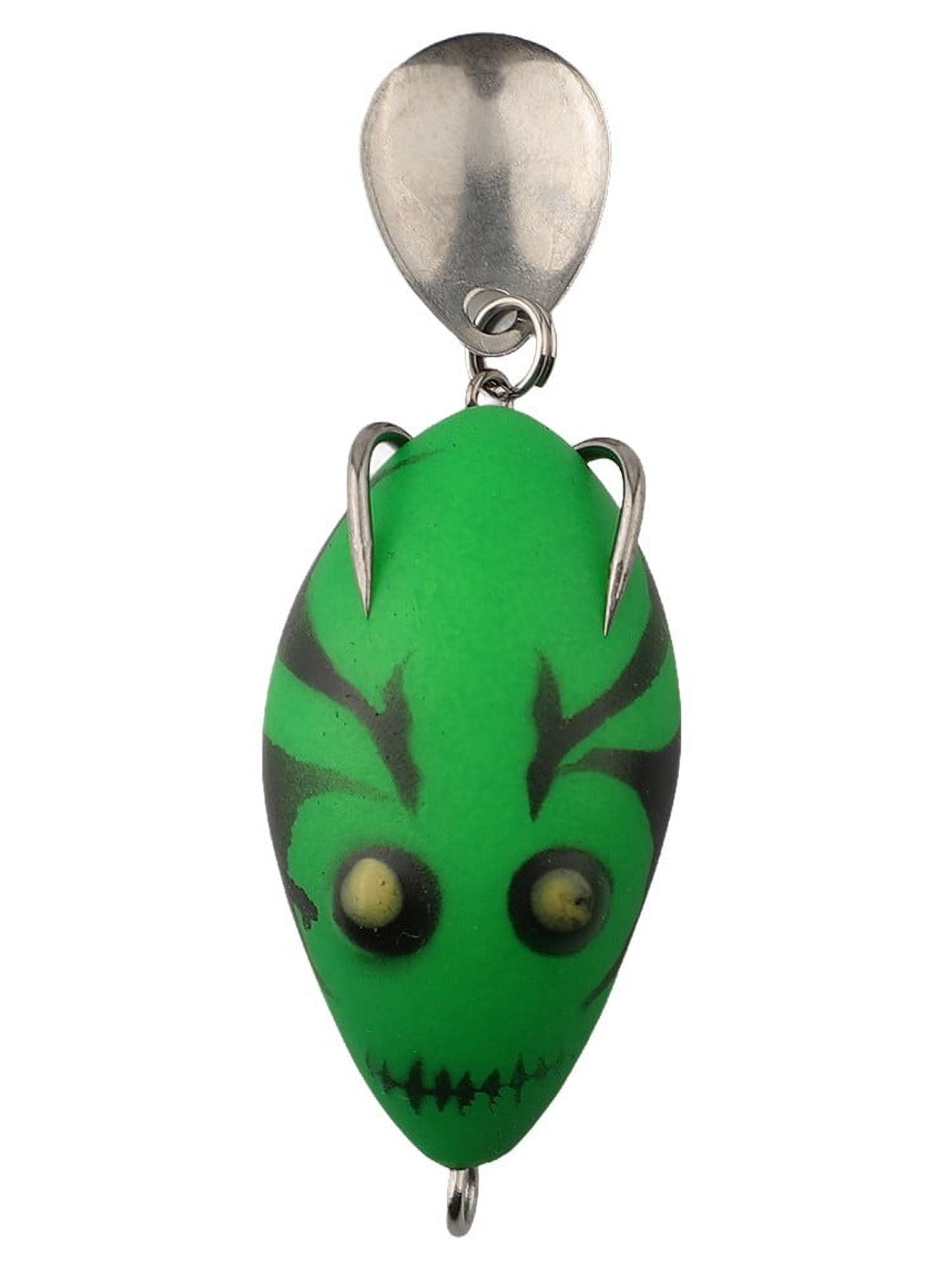 Realistic Frog Fishing Lure 4cm/6g Floating Bait with Double Hook for ...