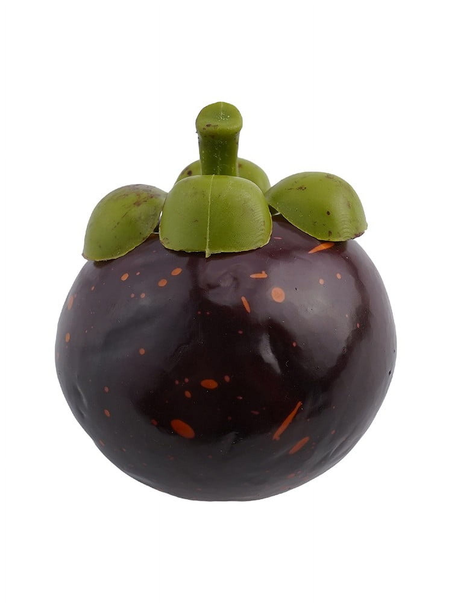 Realistic Fruit Artificial Mangosteen Simulation Decor Fake Photography ...