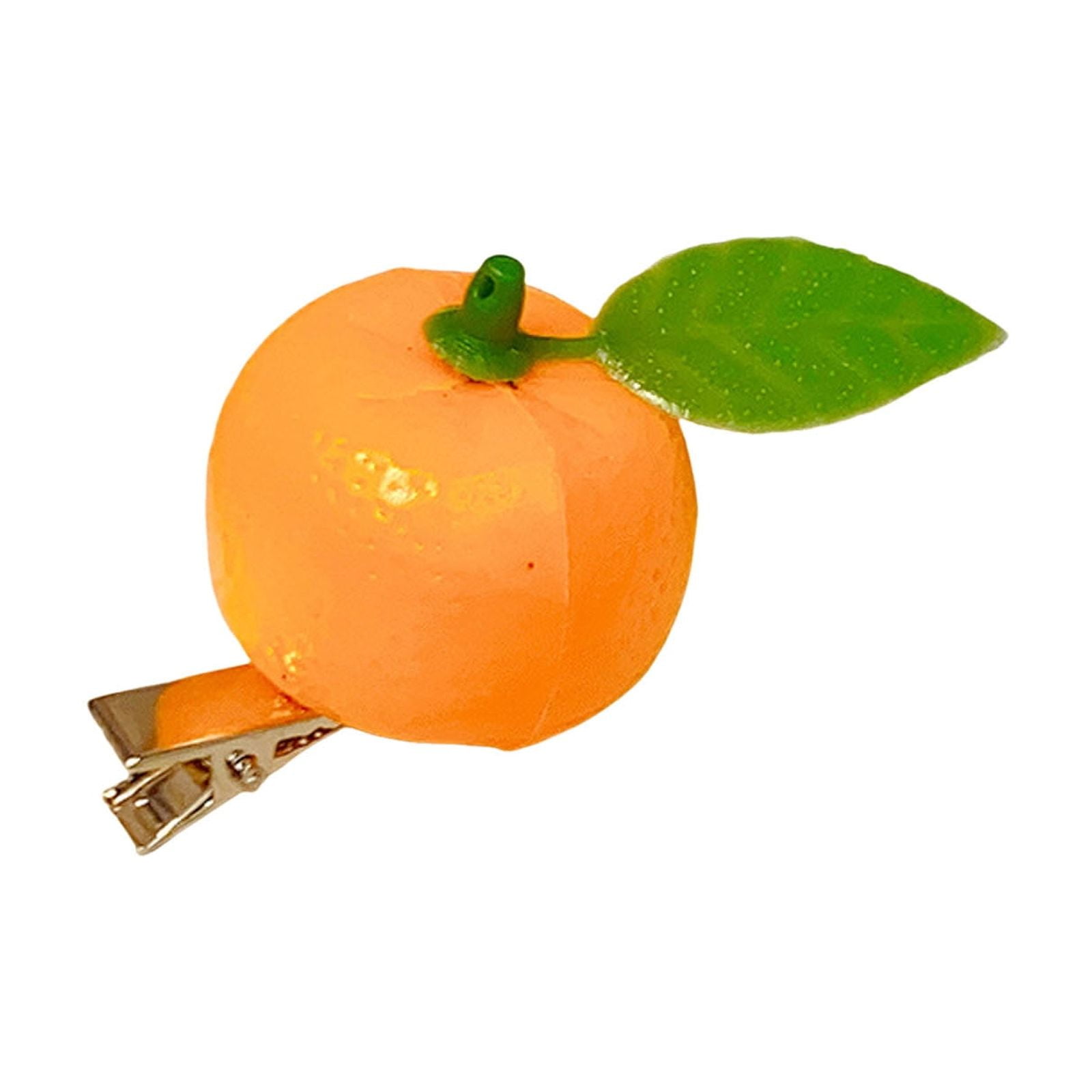 Realistic Fruit Hair Clips for Women Girls Modern Acrylic Barrettes ...