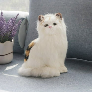 BESTSKY Cat Stuffed Animal,32*27*11cm Realistic Breathing Stuffed ...