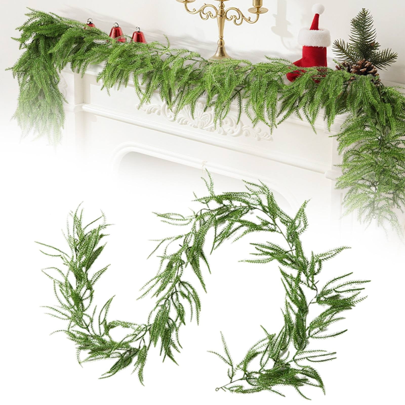 Realistic Garland Christmas Simulation Rattan Decoration Christmas ...