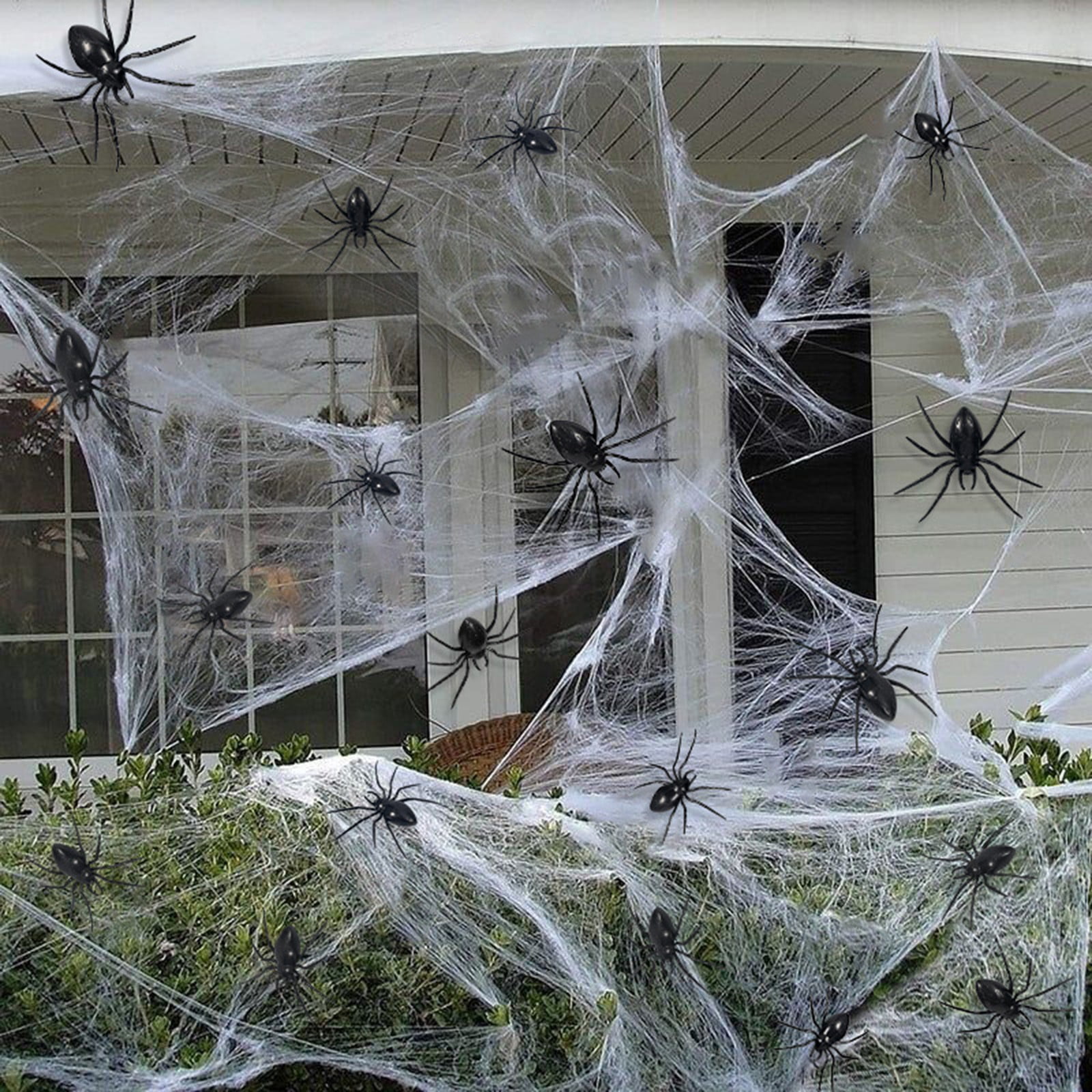 Realistic Giant Spider Props,Large Scary Plastic Spiders,Multipurpose ...
