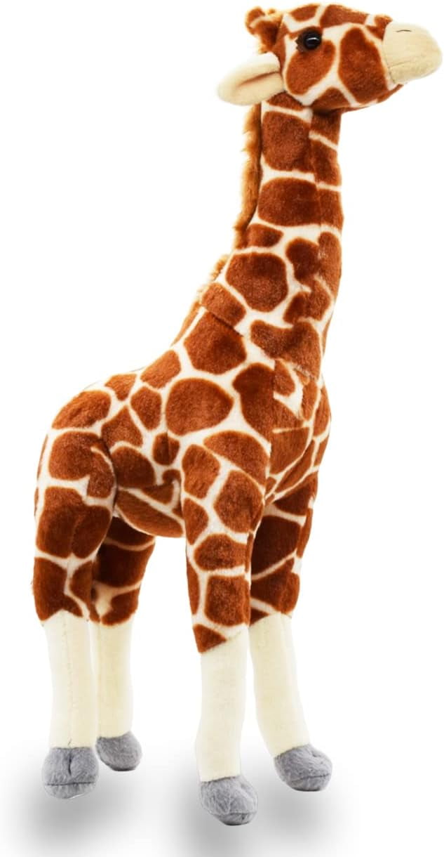 Realistic Giraffe Stuffed Animal Plush Toy, Lifelike Giraffe Plushies ...
