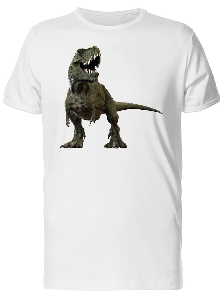 Realistic Green T Rex T-Shirt Men -Image by Shutterstock, Male 4X-Large ...