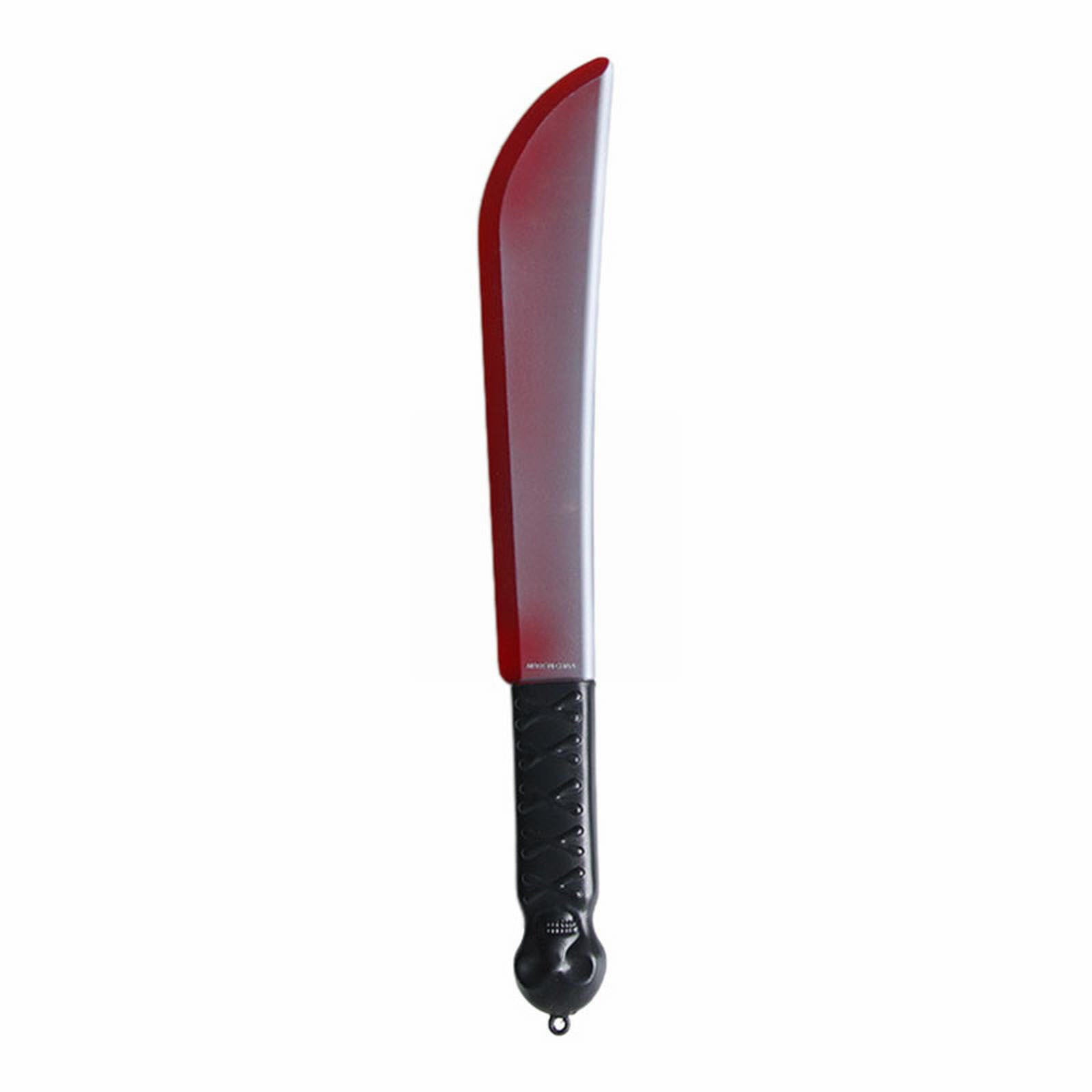 Realistic Halloween Knife Prop - Machete with Gore Effects for ...