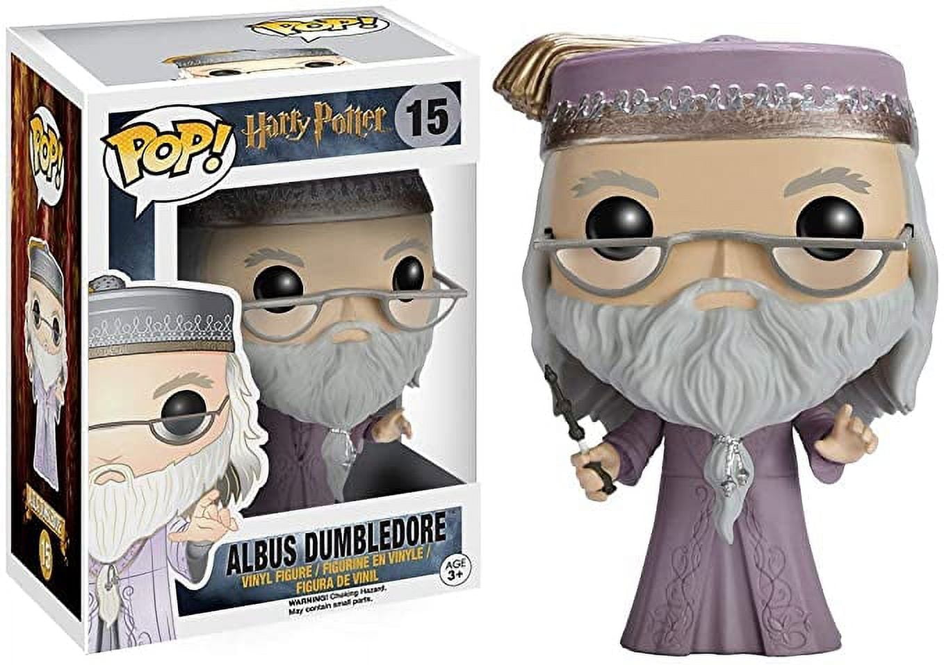 Realistic Harry Potter - Albus Dumbledore with Wand! Vinyl Figure ...